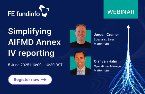 On-demand webinar: Simplifying AIFMD Annex IV reporting